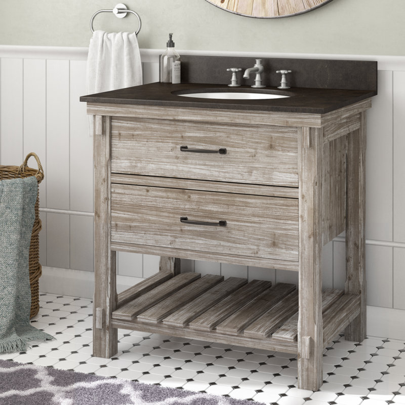 Laurel Foundry Modern Farmhouse Clemmie 31 Single Bathroom Vanity Set